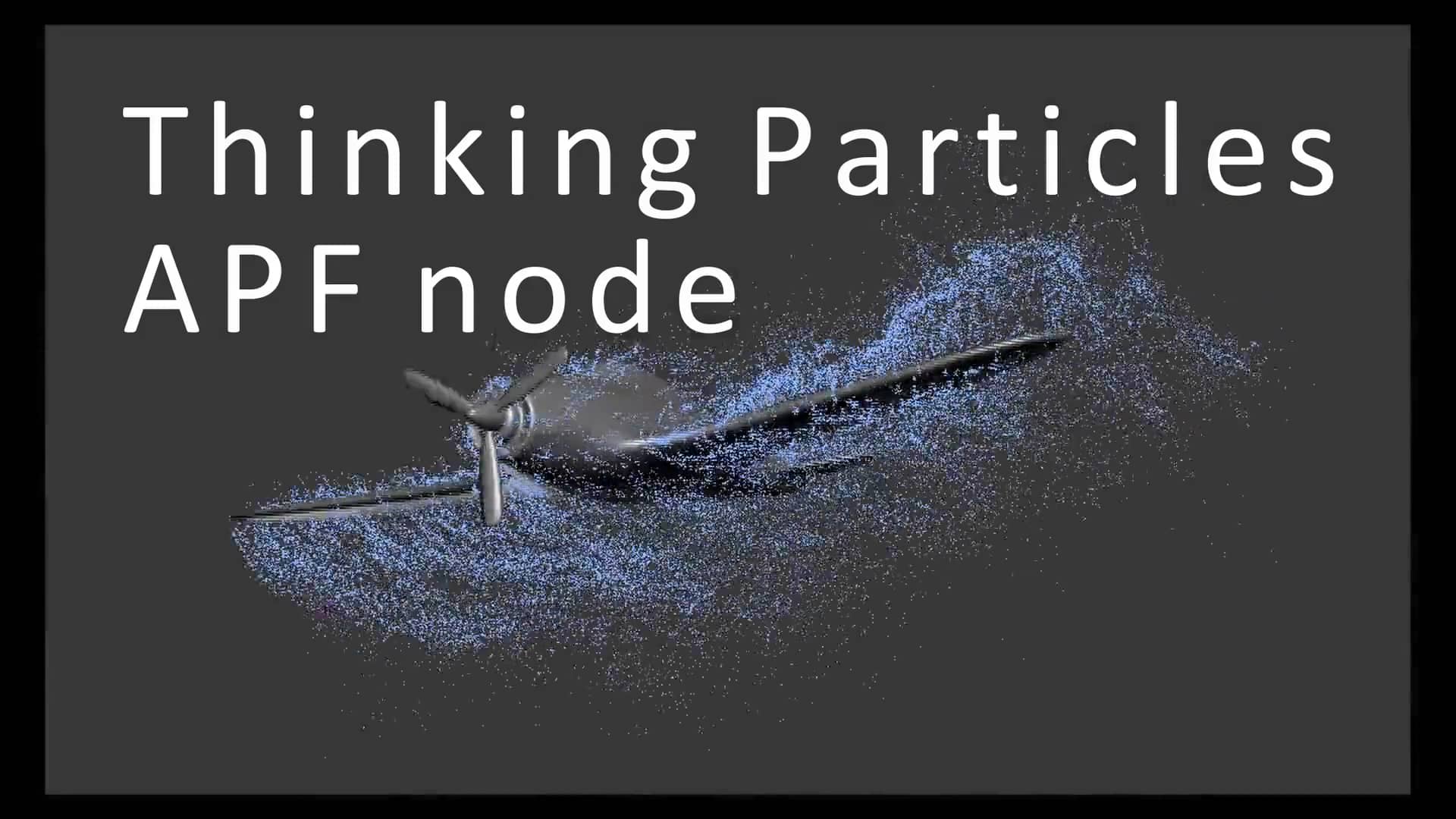 Thinking Particles APF Wing on Vimeo