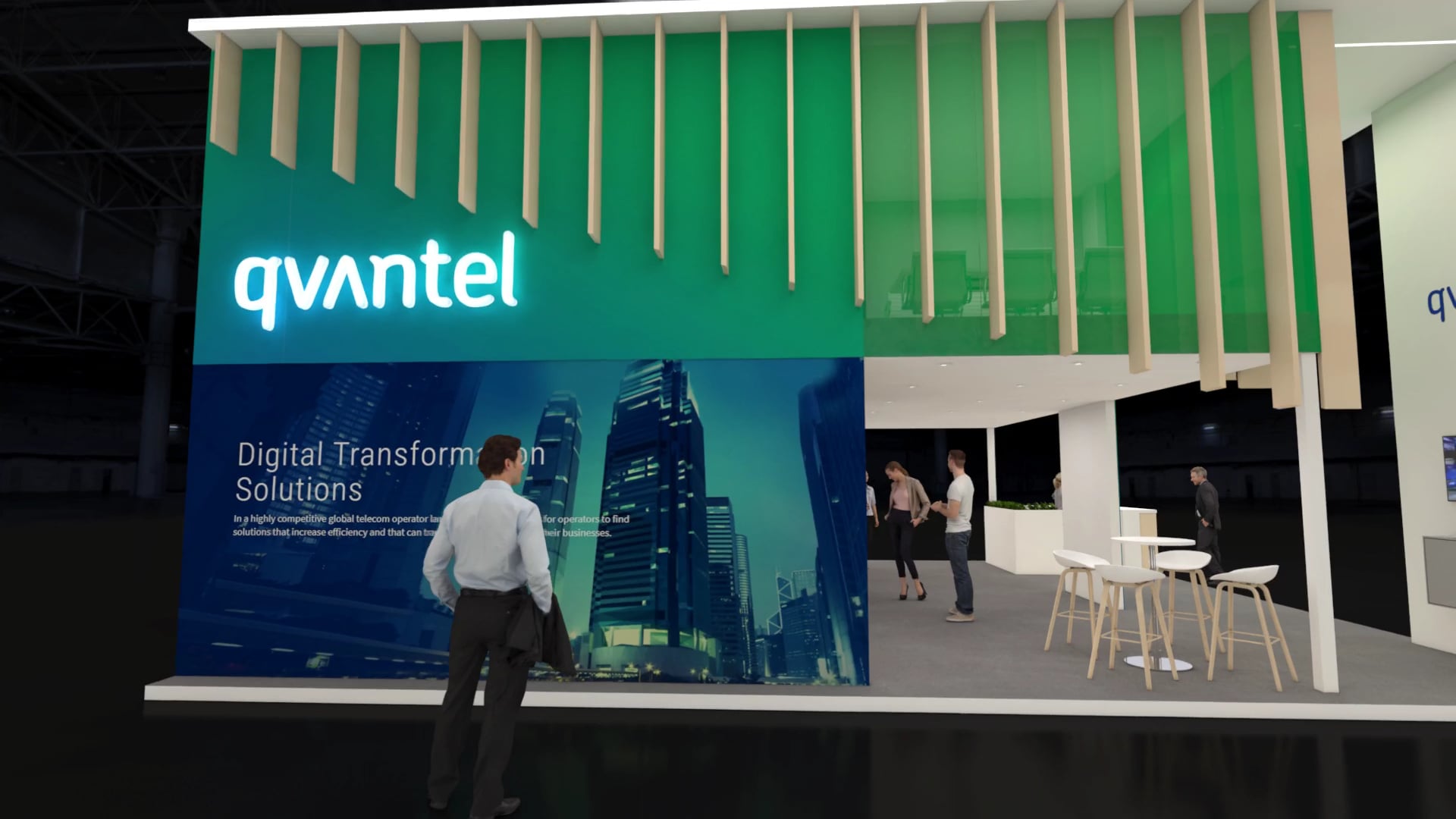 Qvantel at MWC 2020 Walkthrough on Vimeo