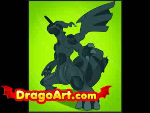 How to draw Zekrom, step by step on Vimeo