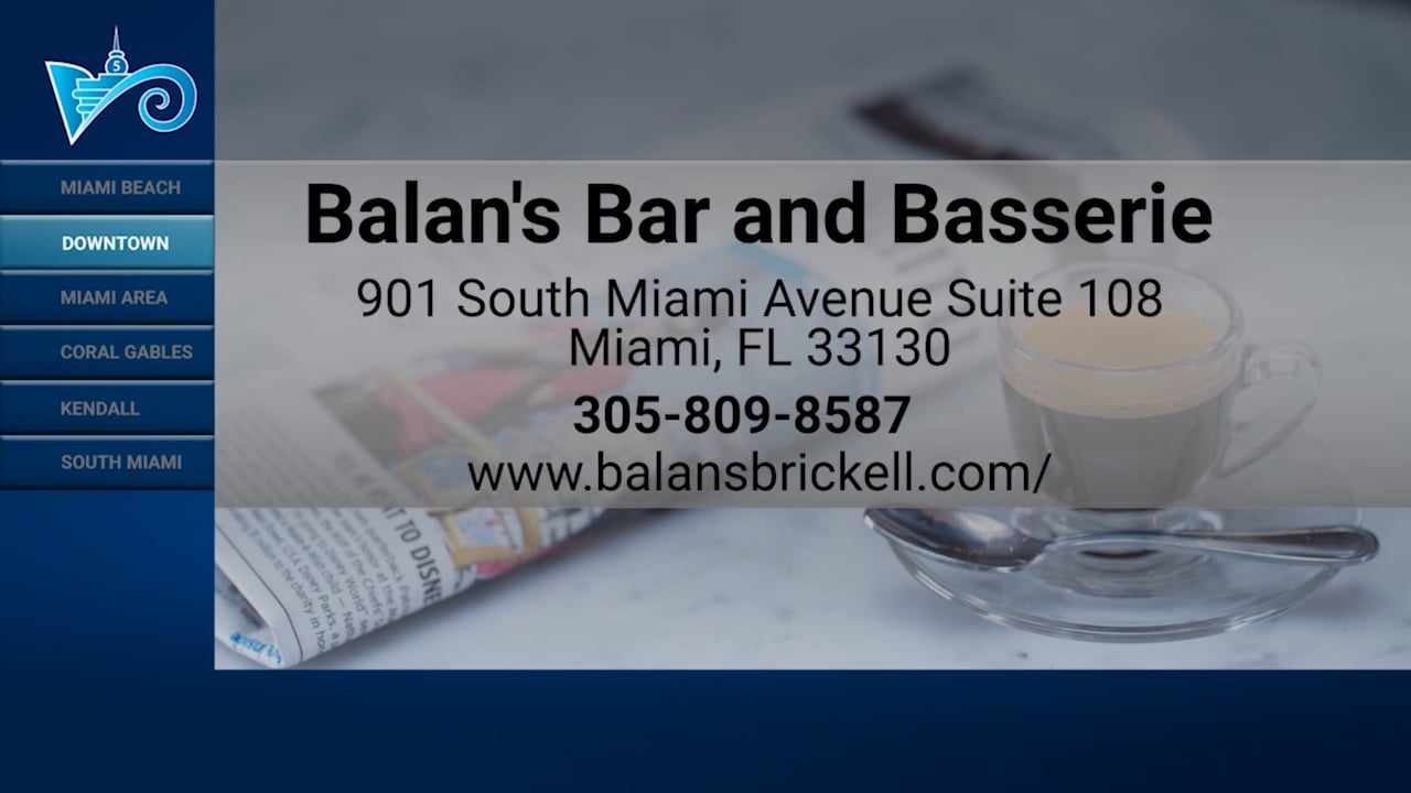BALAN'S BAR AND BRASSERIE on Vimeo