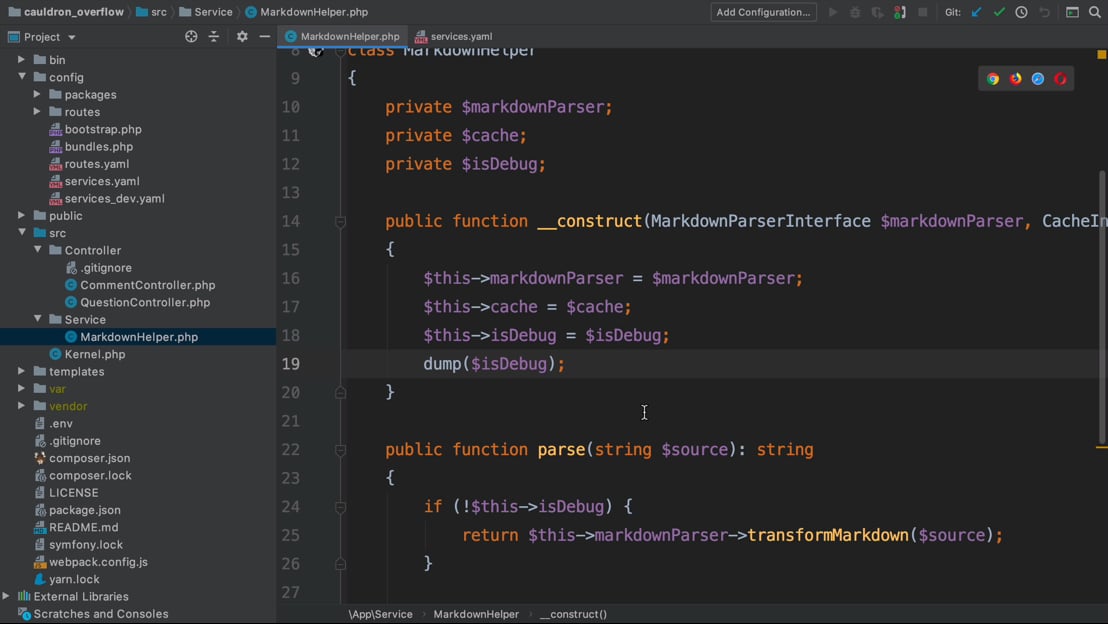 All about services.yaml > Symfony 5 Fundamentals: Services, Config & Environments | SymfonyCasts