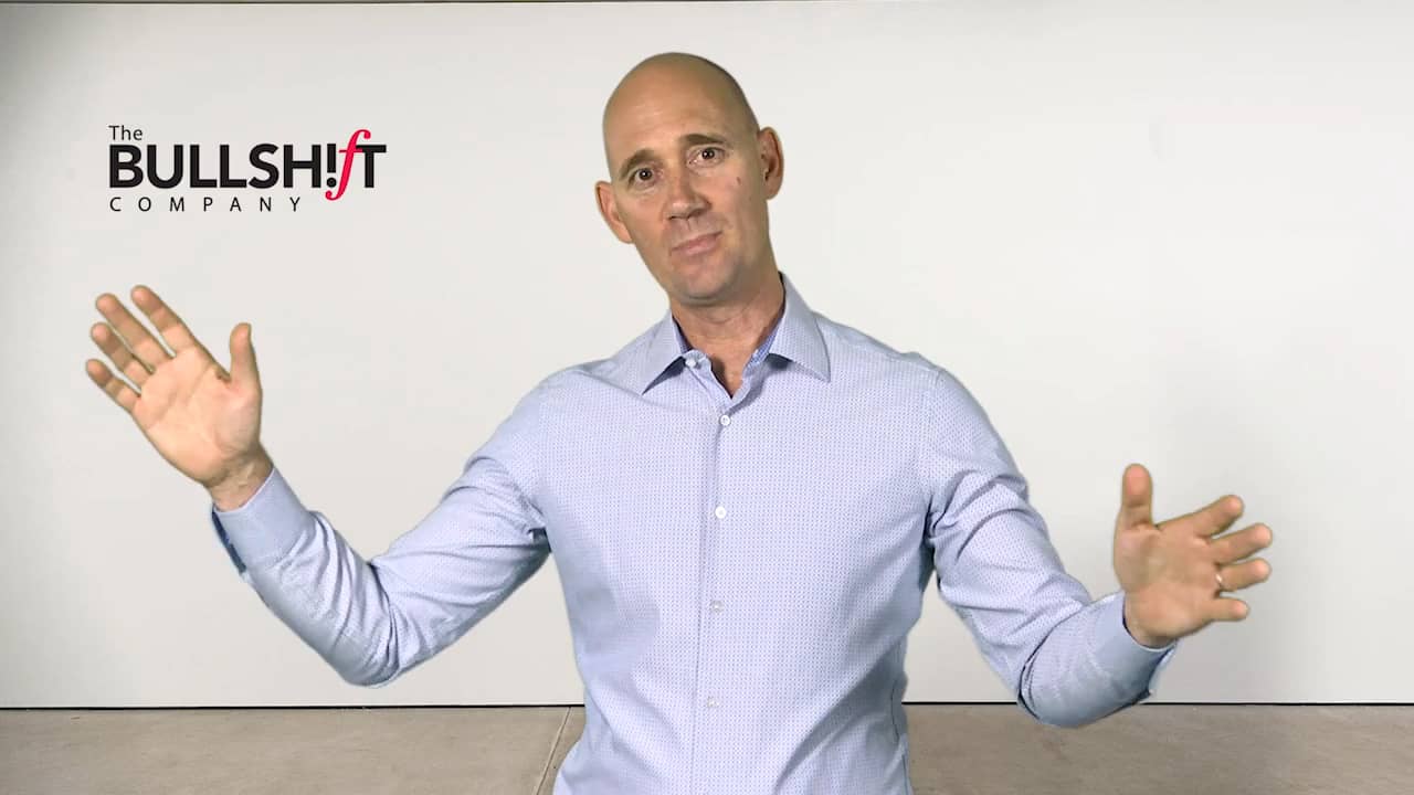 Bullshift Principle - Don't make excuses, TAKE RESPONSIBILITY on Vimeo