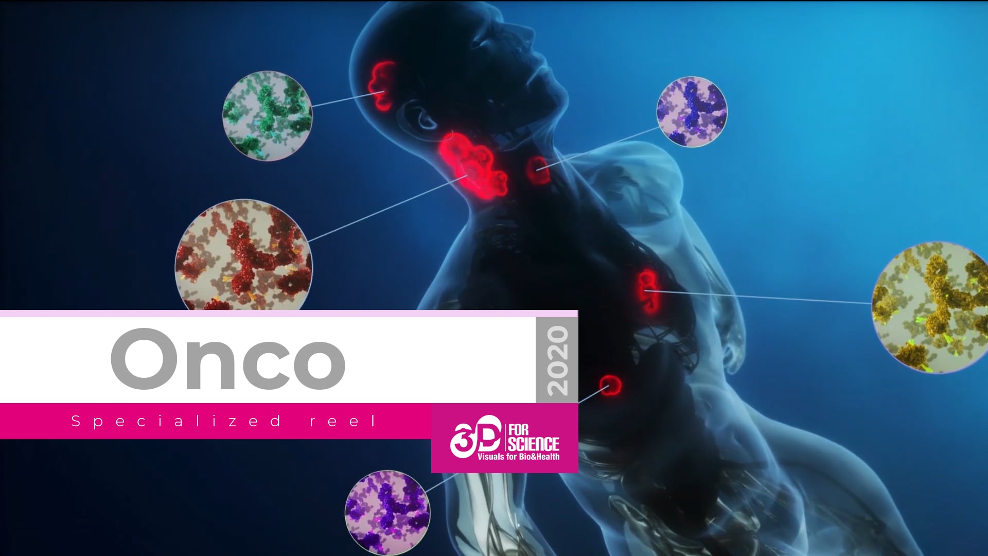 Reel Immuno-Onco 3DforScience - Visuals for Bio&Health 2020 on Vimeo