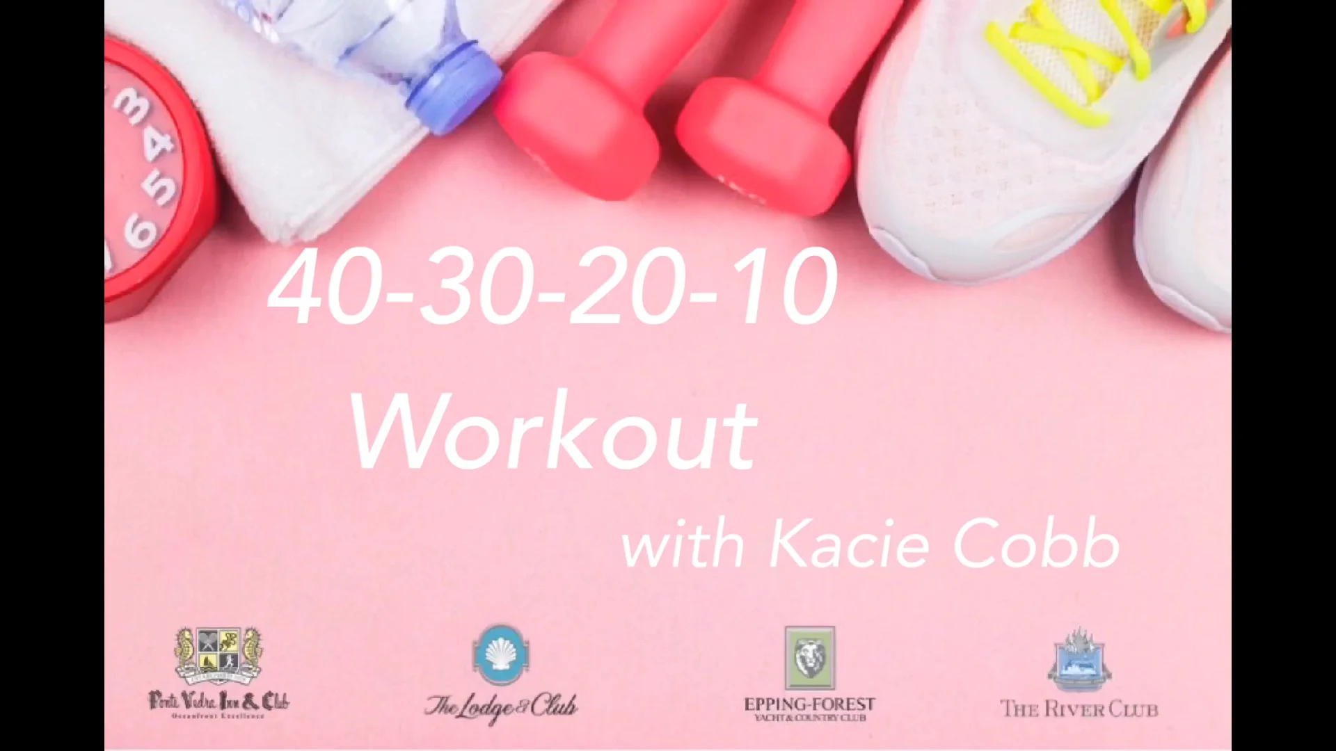 40-30-20-10 Workout on Vimeo