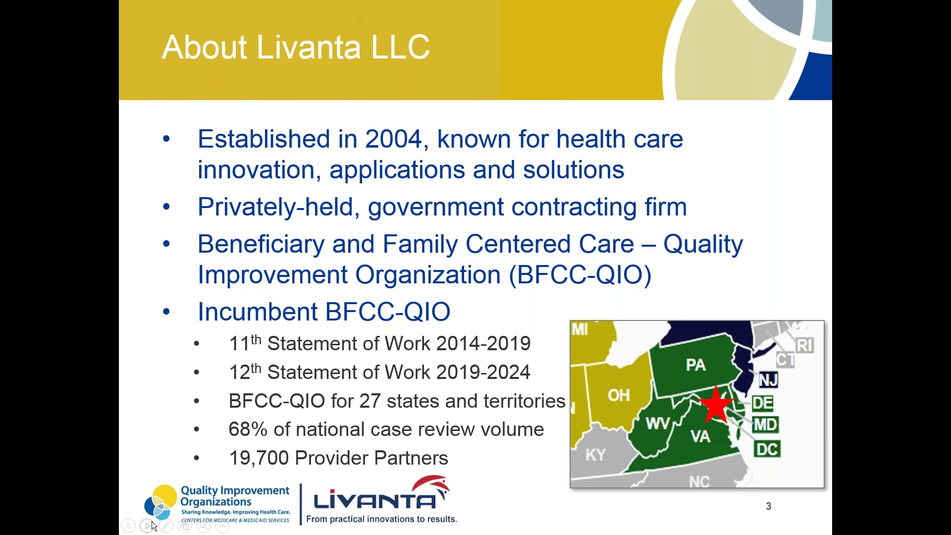 Introduction to the BFCC-QIO Program, Presented by Bryan Fischer of ...