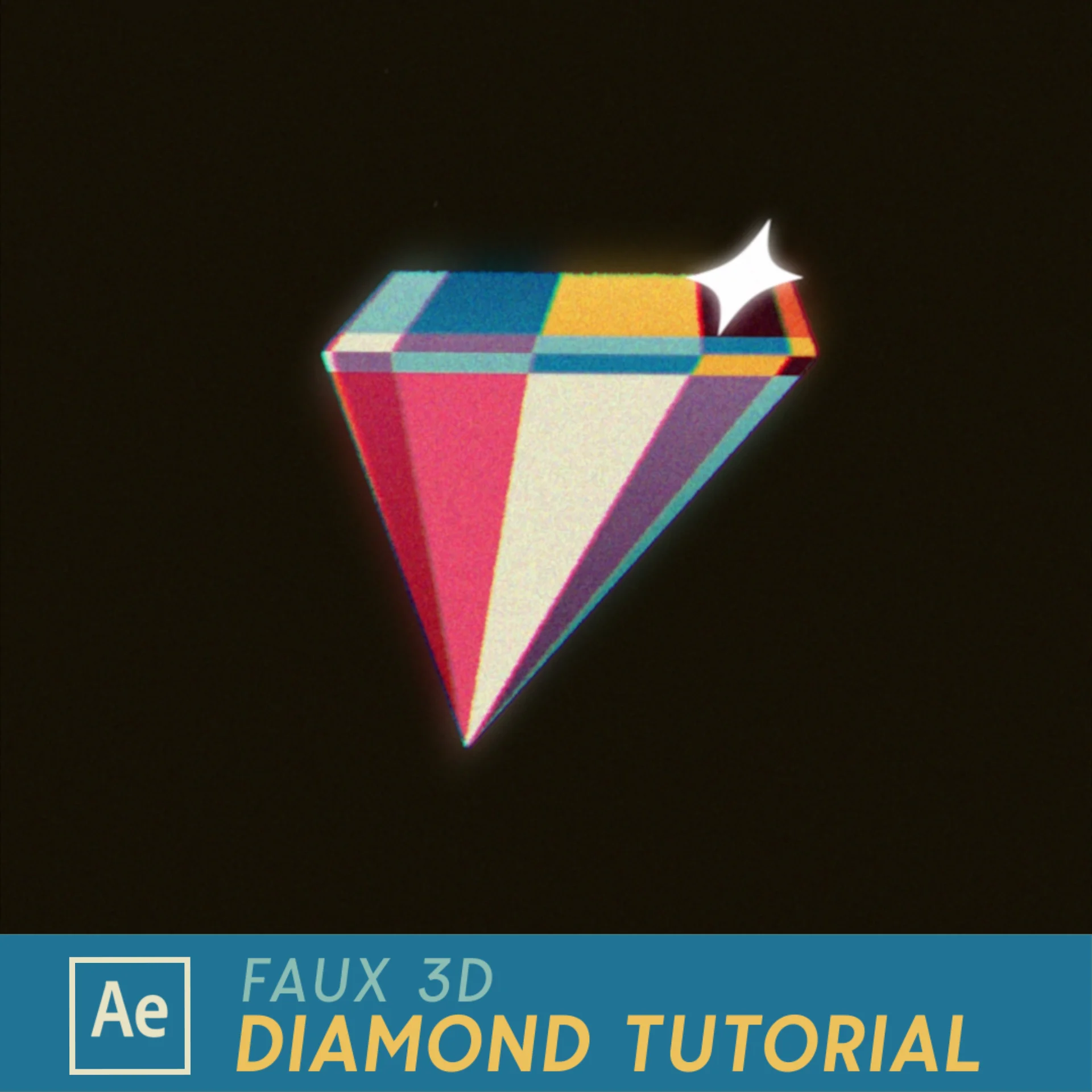 Faux 3D Diamond Tutorial