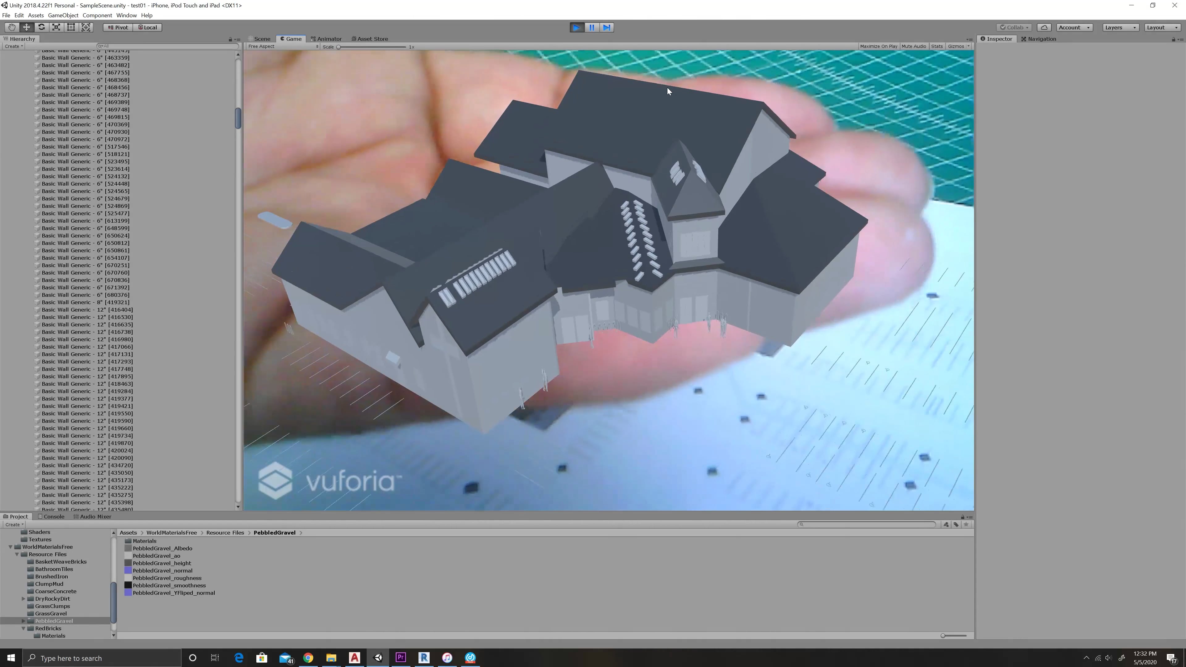 The use of AR in Architecture with Unity and Vuforia on Vimeo