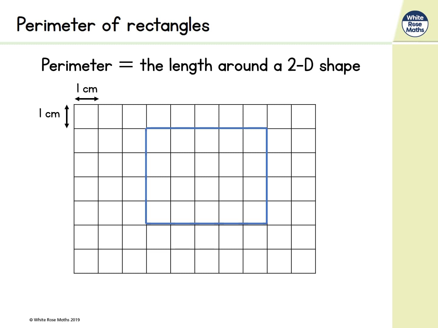 Year 4 - Week 4 - Lesson 2 - Perimeter of rectangles on Vimeo
