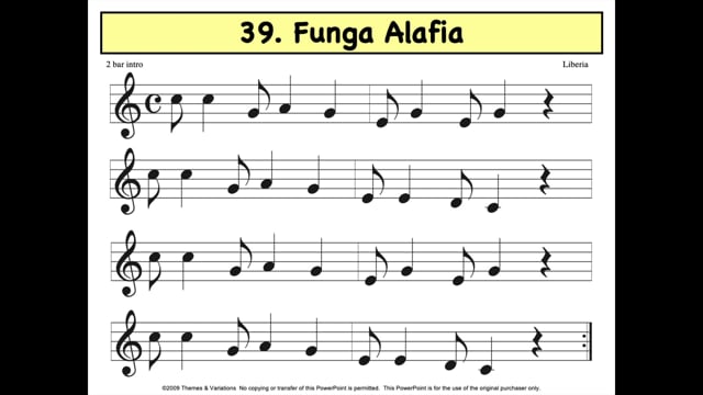 Funga Alafia | MusicplayOnline