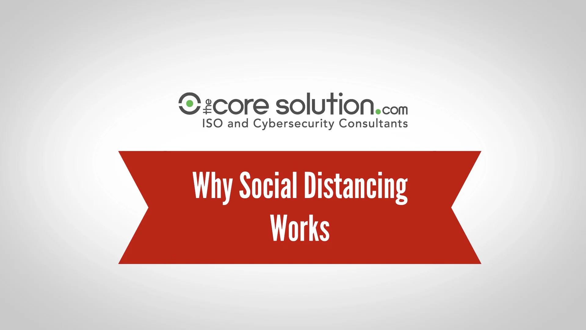 Business Management During COVID-19 - Why Social Distancing Works on Vimeo