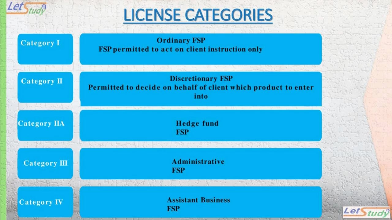 License Categories FAIS on Vimeo