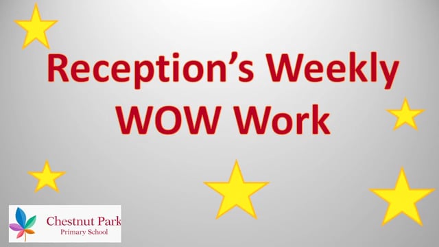 EYFS Wow Work 8th May on Vimeo