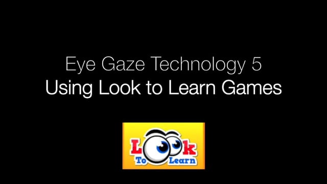 Eye Gaze Technology - using a Tobii Dynavox i12 on Vimeo