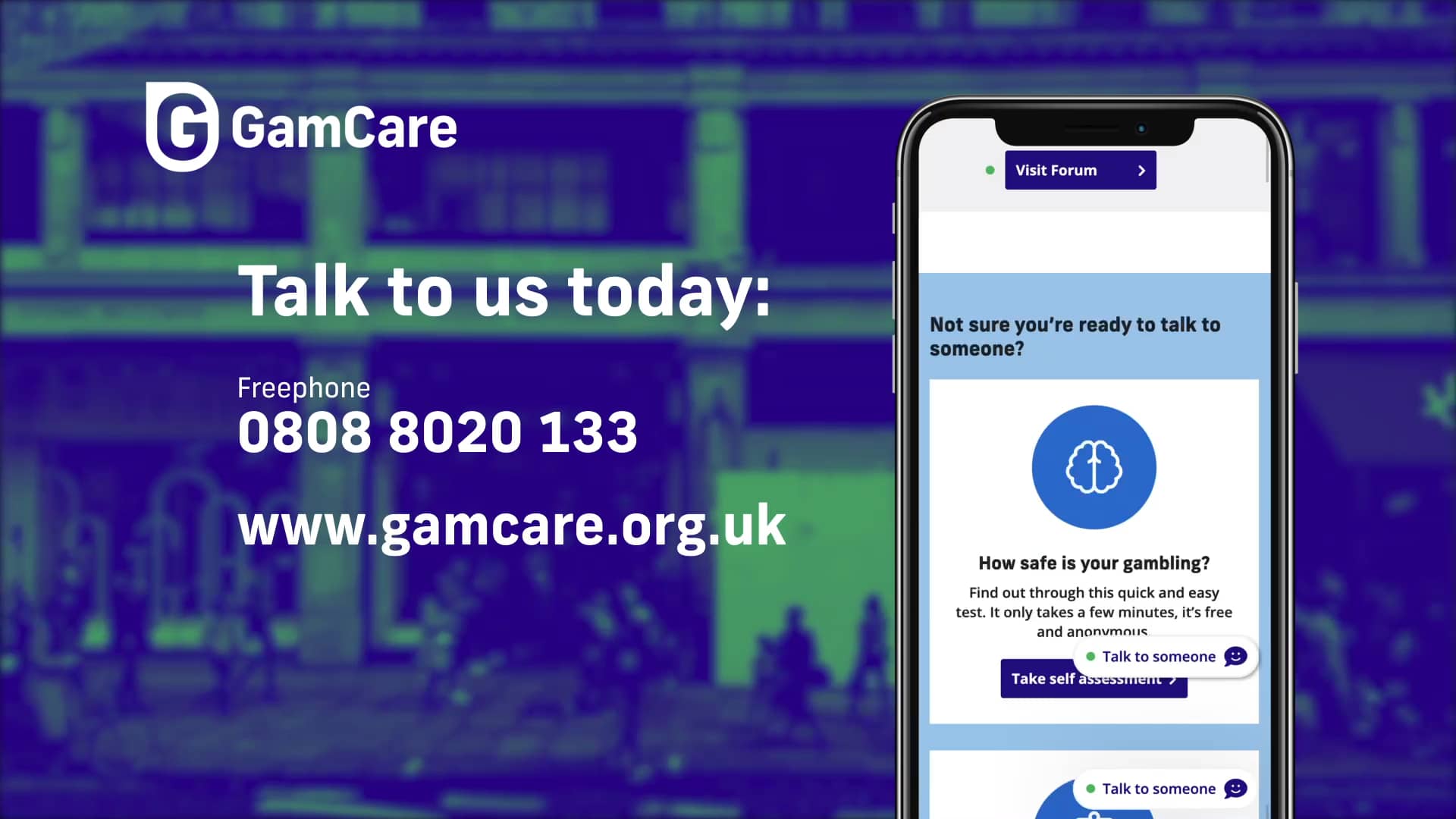 GamCare - Help for Anyone Affected by Gambling Harms on Vimeo
