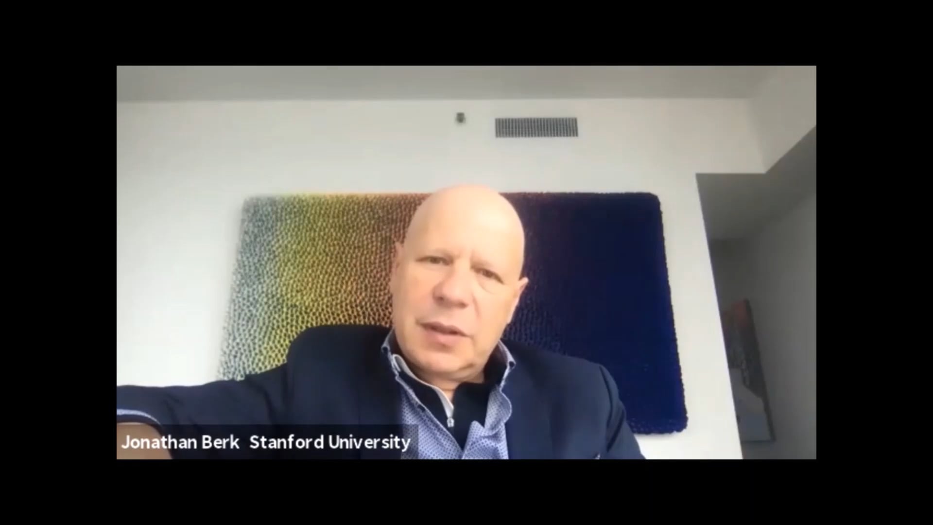 Jonathan Berk - Newswise Expert Panel - April 09th on Vimeo