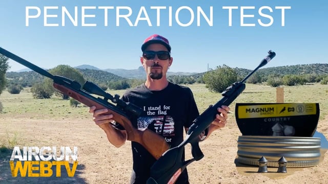 Sun City Airguns - Mexico - PENETRATION TEST - Gamo Swarm Magnum 22 VS ...