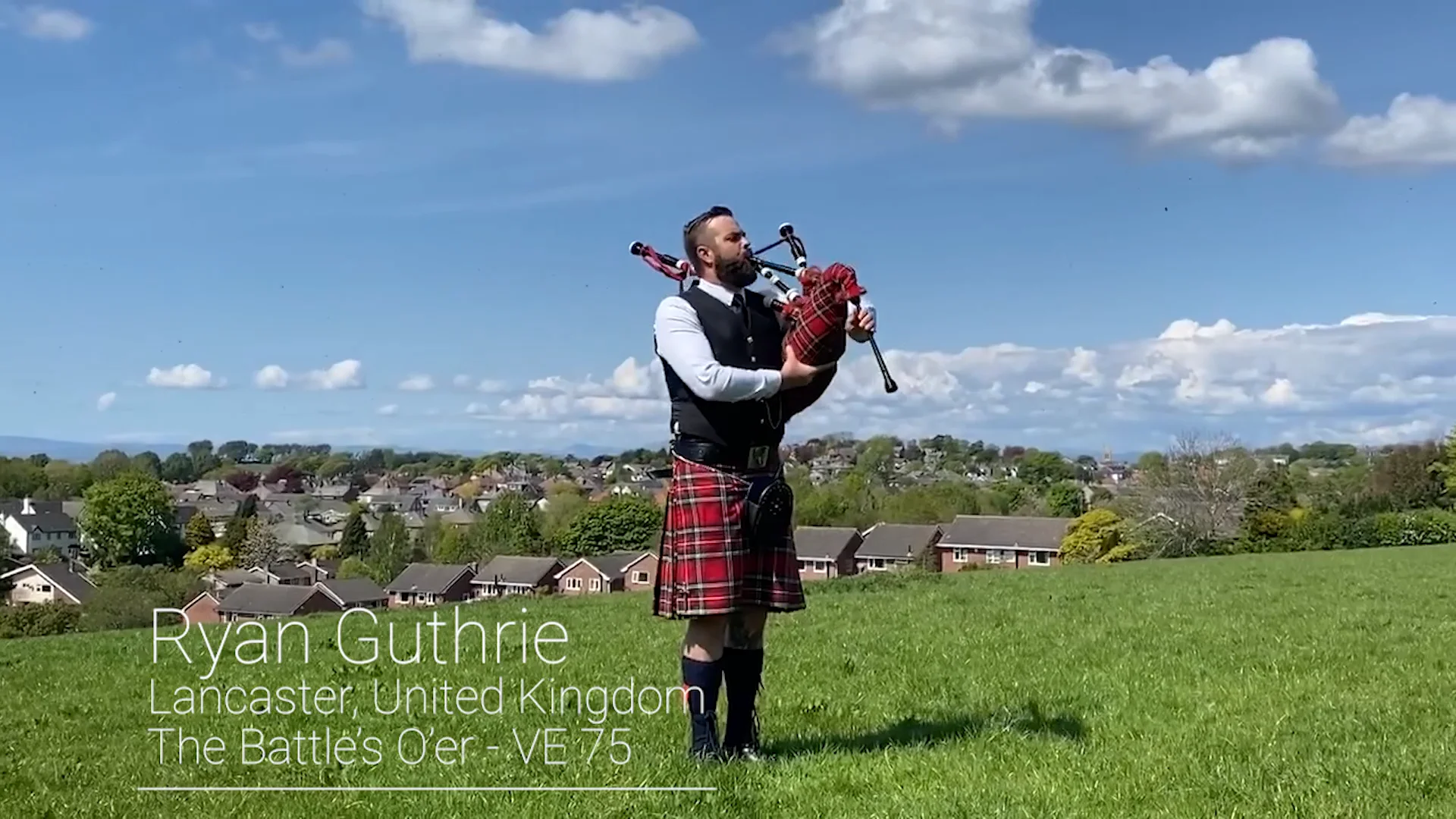 Ryan Guthrie - The Lone Star Piper - The Battle's O'er on Vimeo