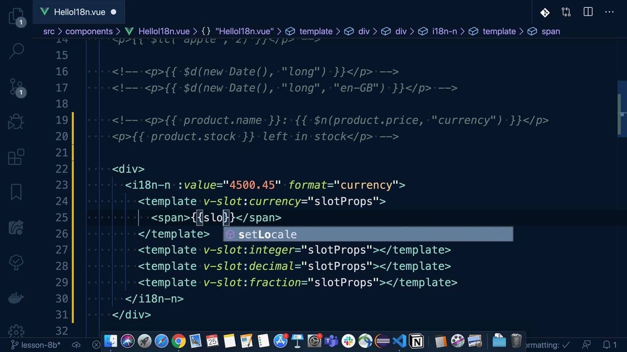 Style Number Formatting - A Vue.js Lesson From our Vue.js Course:... Style Number Formatting - A Vue.js Lesson From our Vue.js Course:...