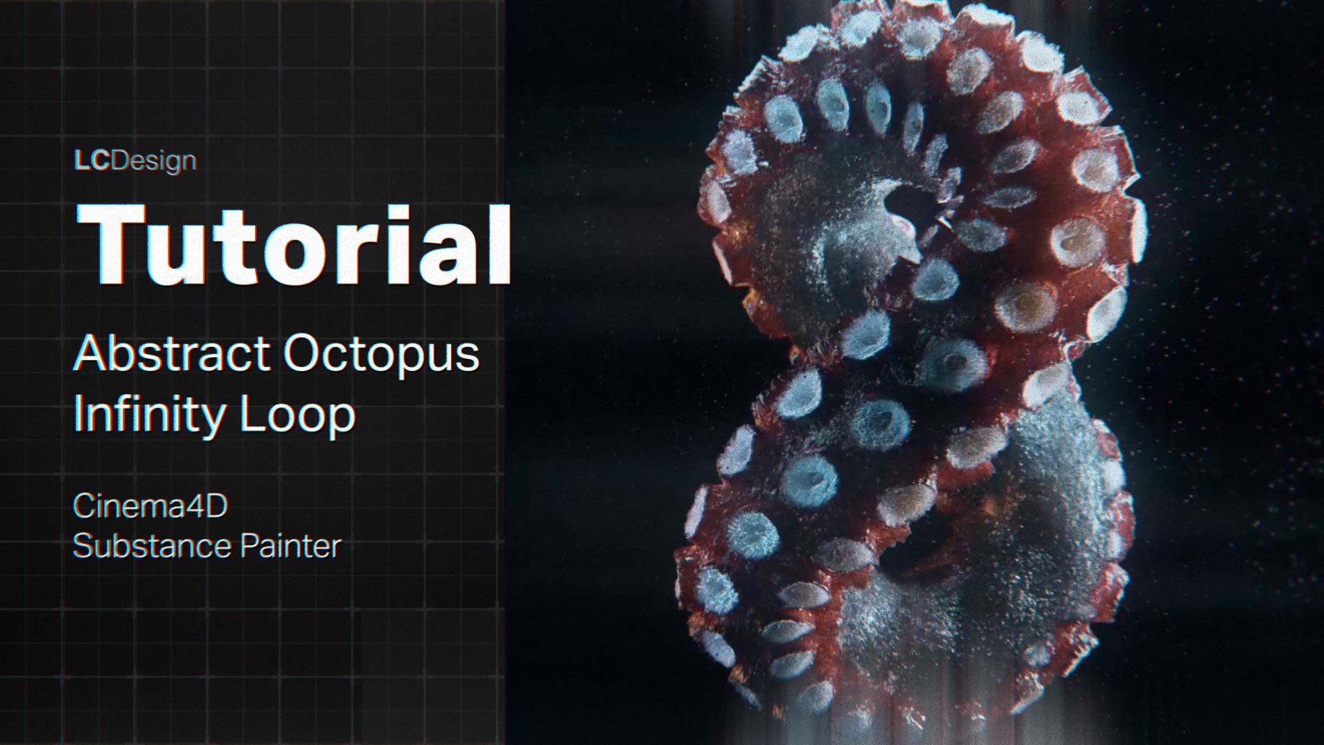 Create Abstract Octopus Infinity Loop with Cinema4D + Substance Painter ...