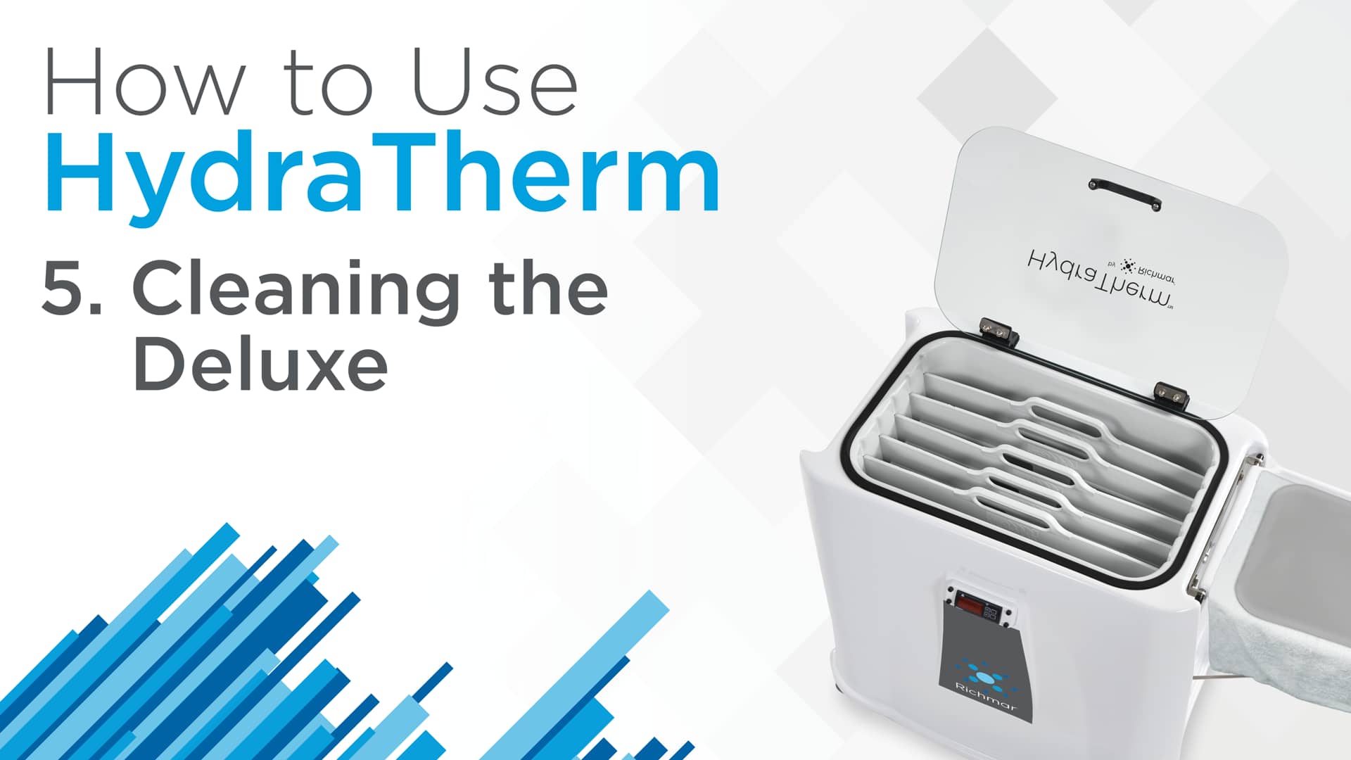 5. Cleaning the Deluxe - HTU HydraTherm on Vimeo