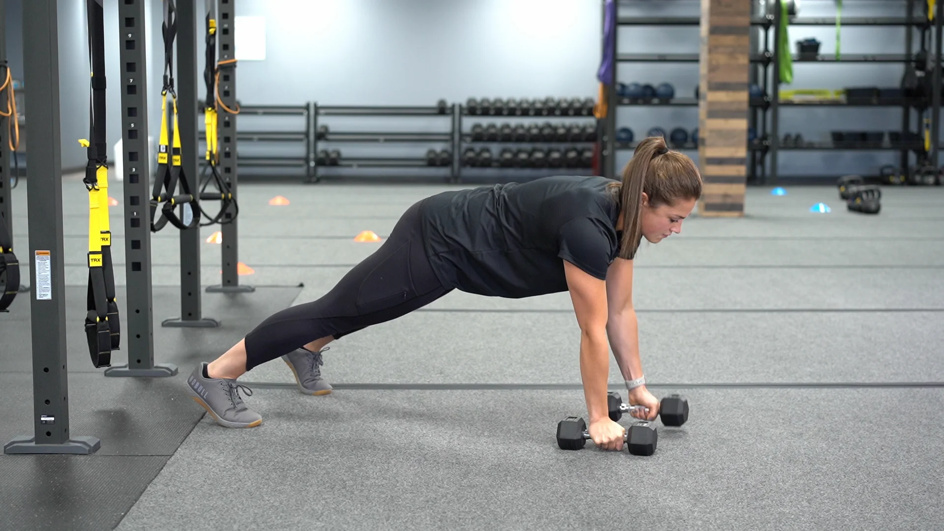 2DB Alt High Plank Row (b) on Vimeo
