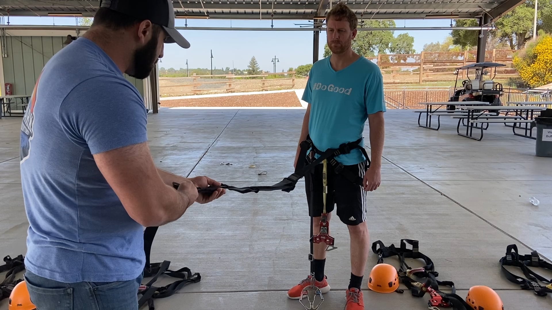 How To Harness A Participant Properly Online Training on Vimeo