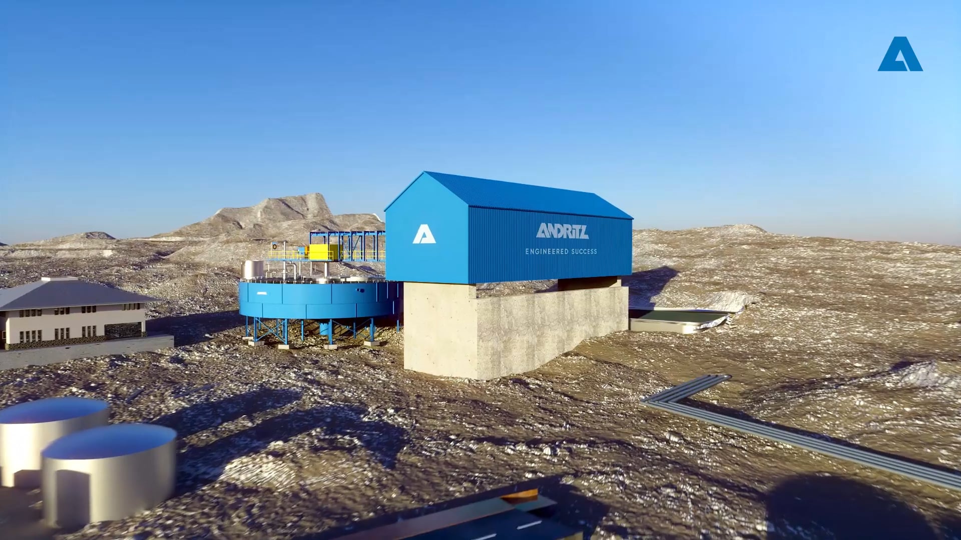 ANDRITZ - 3D Animation Overhead Filterpresses on Vimeo