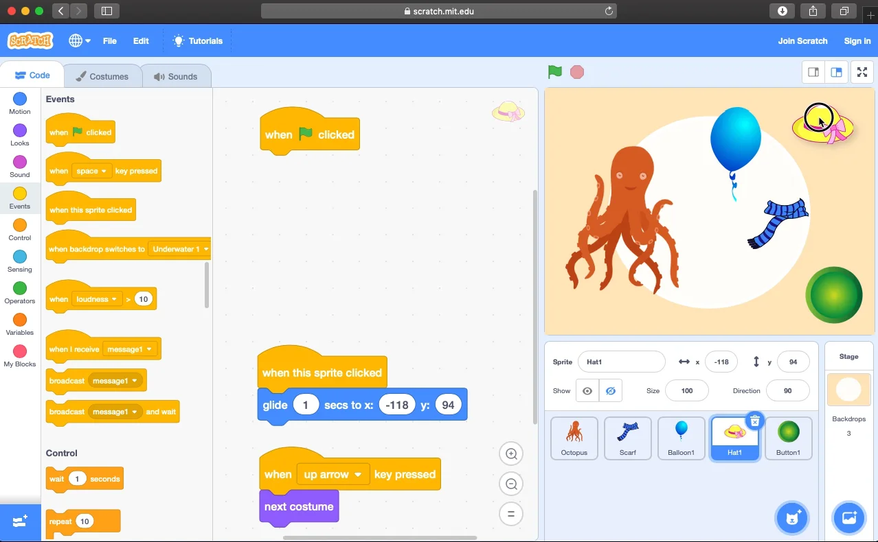 Scratch - Dress Up on Vimeo