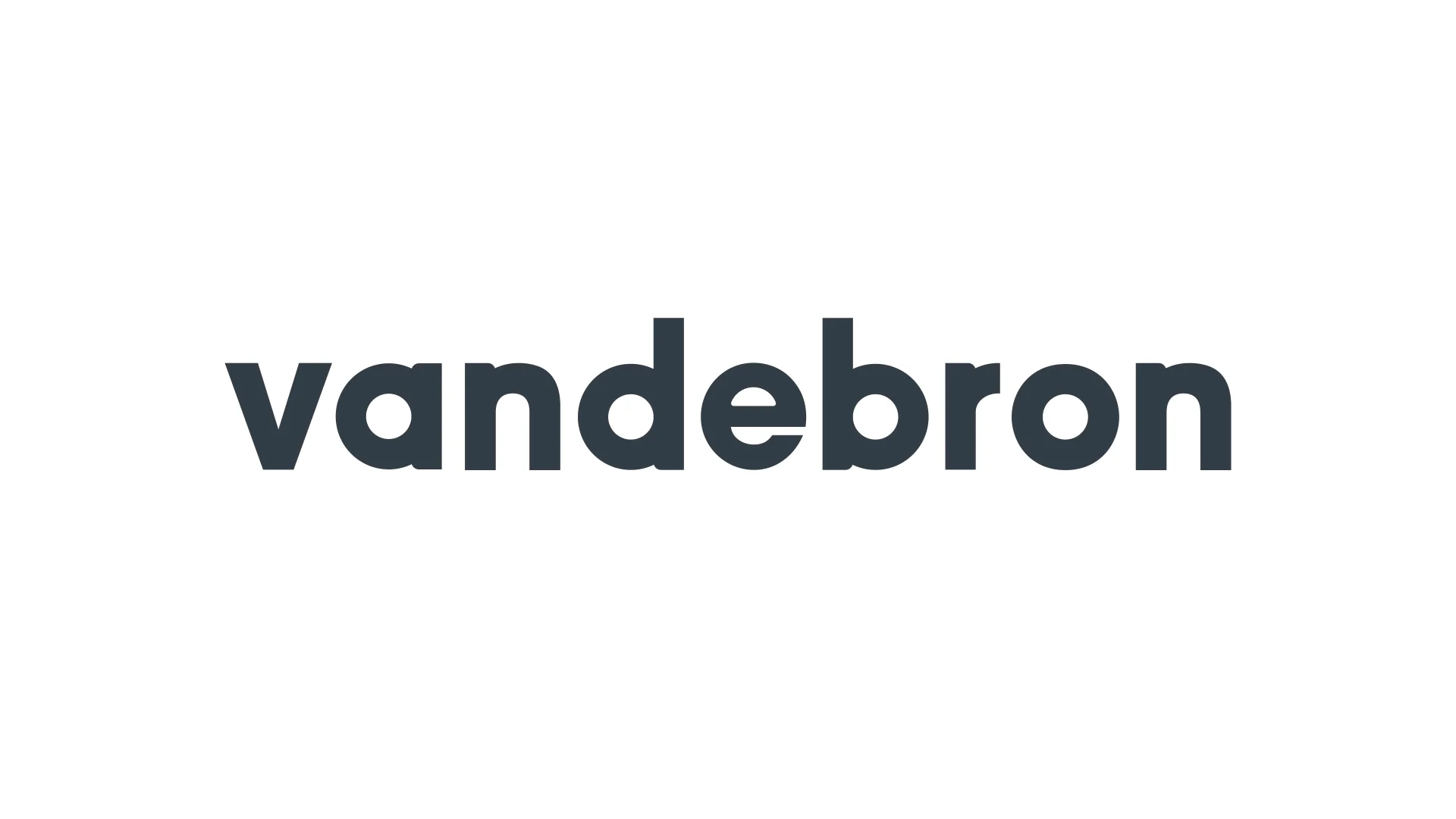 Logo animatie | Vandebron - tekst logo (2020) on Vimeo