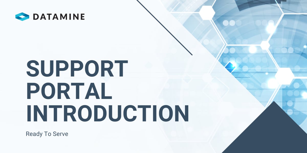 Introduction to the Datamine Support Portal on Vimeo
