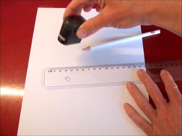 Zeichnen mit dem Lineal