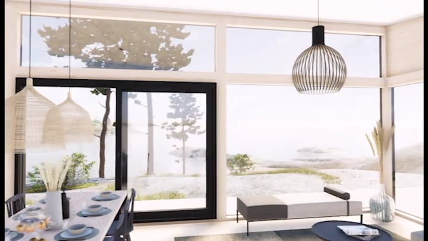 Honka Tuuli -huvila: Tuuli tuo luonnon lähelle on Vimeo