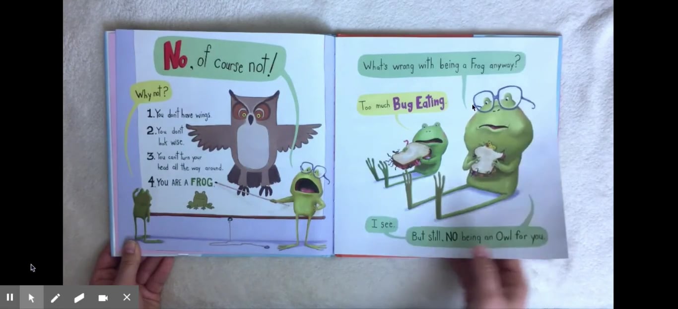 I Don't Want to Be a FROG read aloud on Vimeo