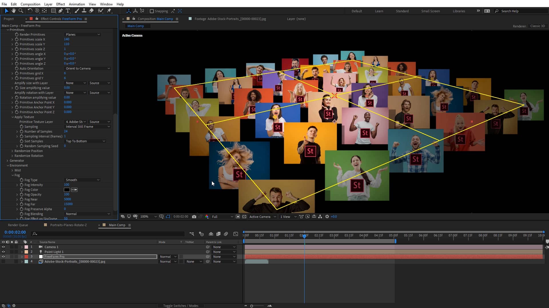 Tutorial: 3D Portrait Animation | After Effects | FreeForm Pro on Vimeo