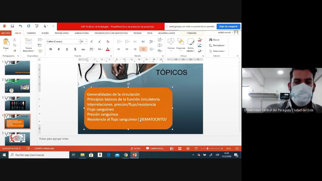 UN IV - Dr Anibal Aranda - Fisiologia - Panoramica de la Circulacion ...
