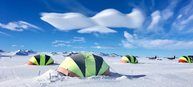 Take a Tour of The Antarctic's Union Glacier Camp