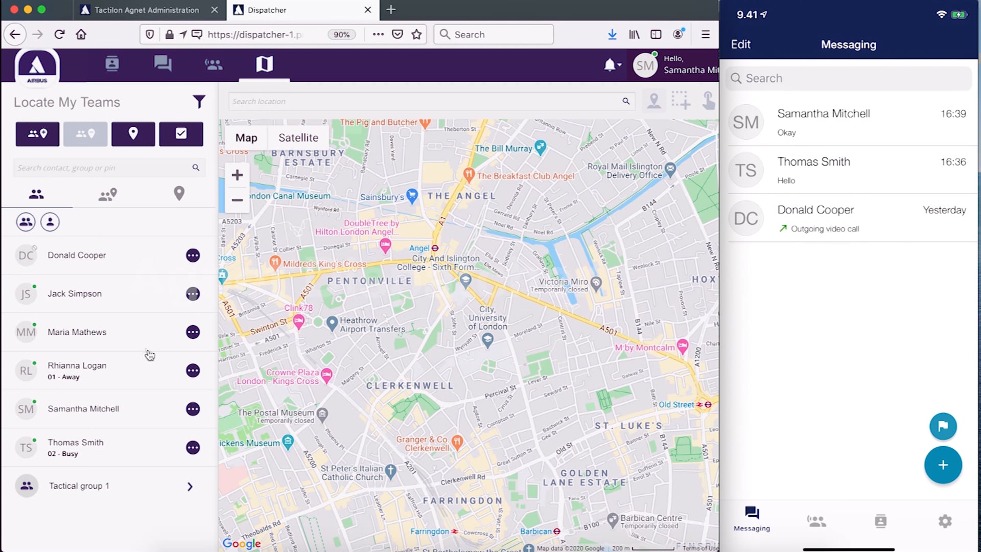 How to use Operational status in Tactilon Agnet 500? on Vimeo