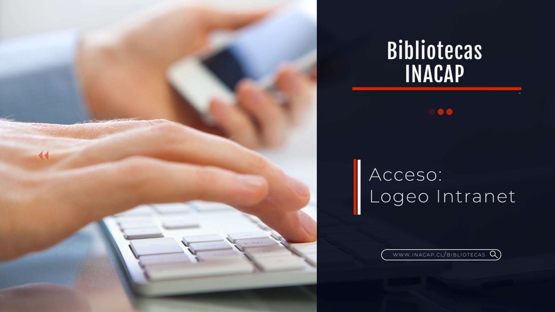 Bibliotecas INACAP Cómo acceder a intranet on Vimeo