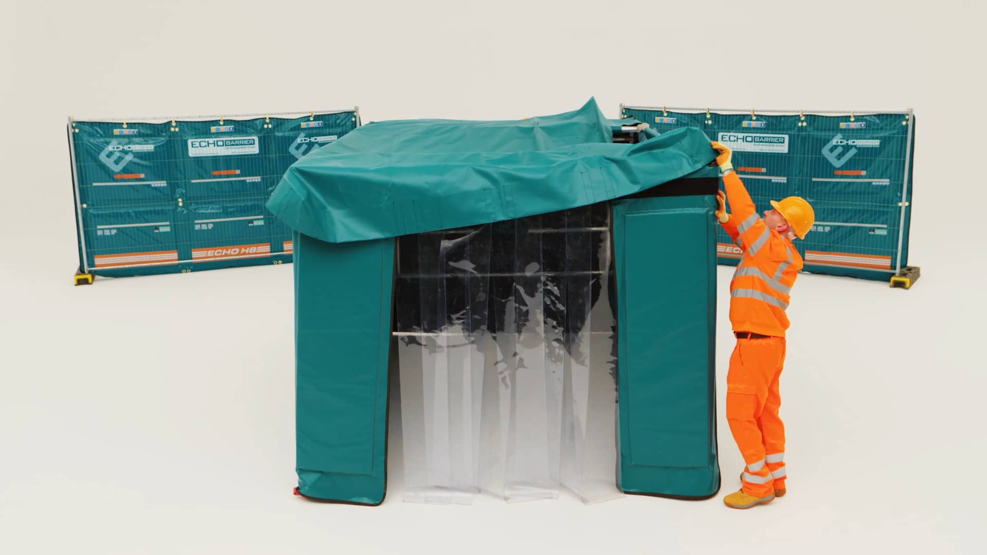 Cutting Station Tent Installation – Echo Barrier on Vimeo
