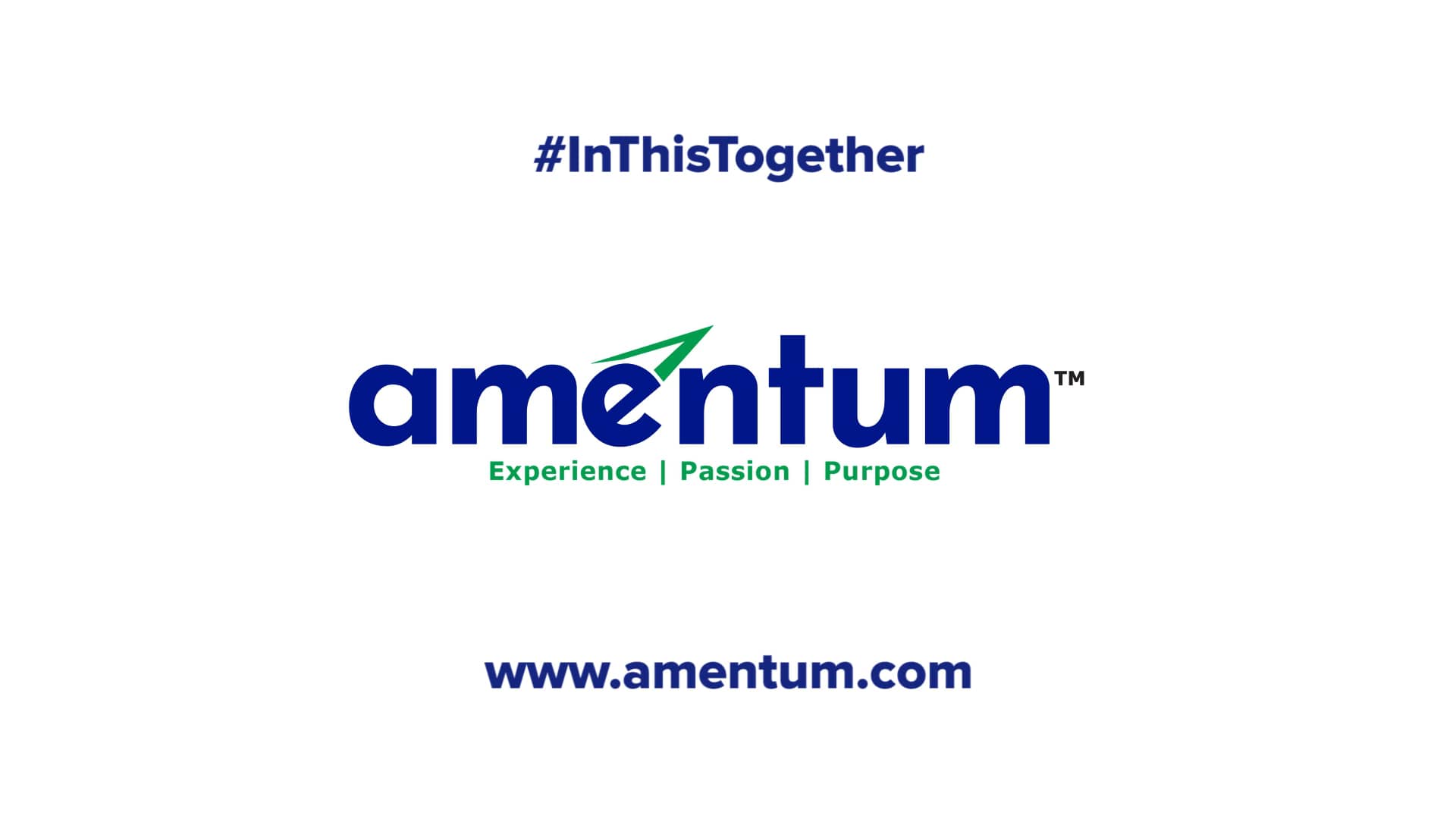 #InThisTogether: Amentum Digital Video on Vimeo