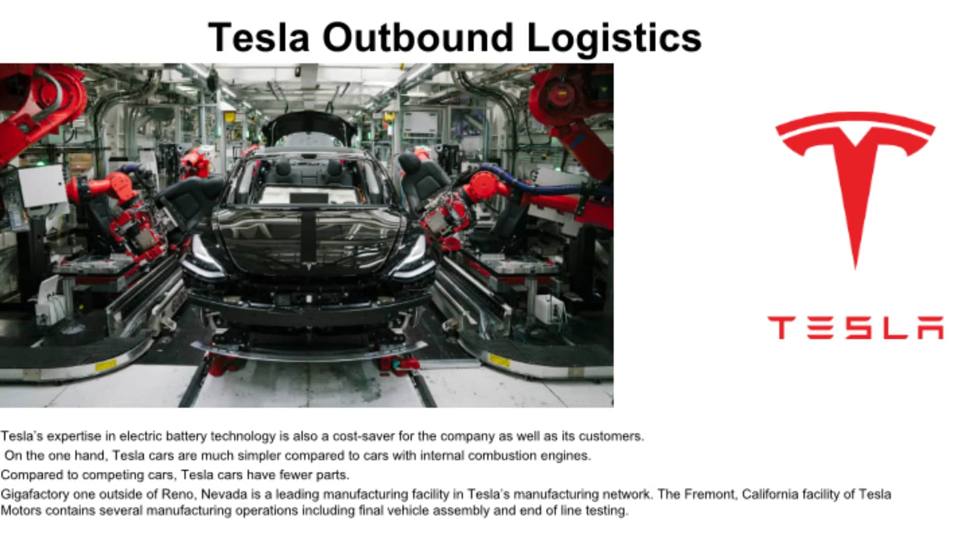 Value Chain analysis of Tesla Motors. on Vimeo