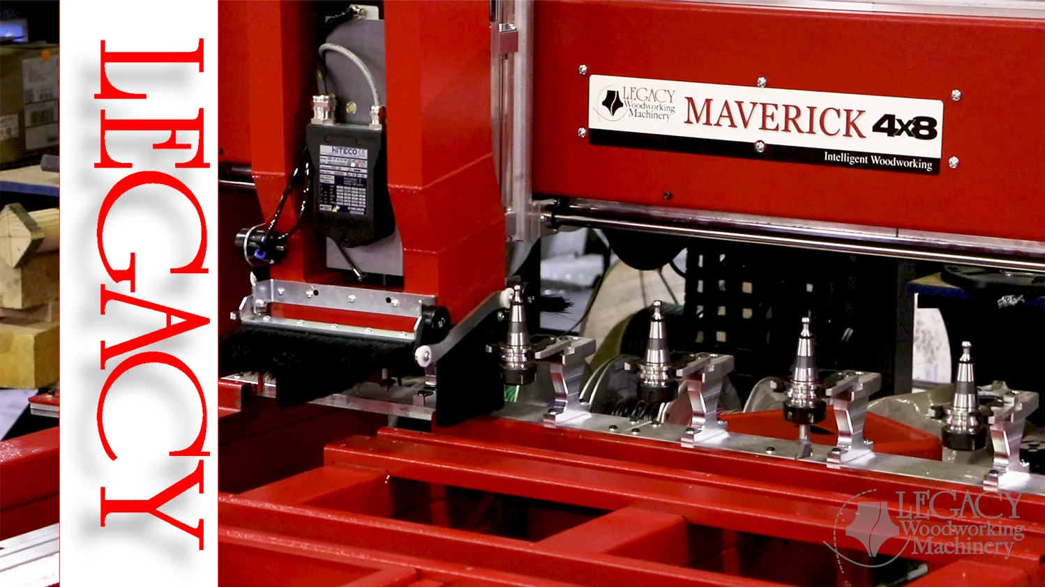 The Best CNC Machine - 2020 Maverick 4X8 Spindle & ATC Features ...