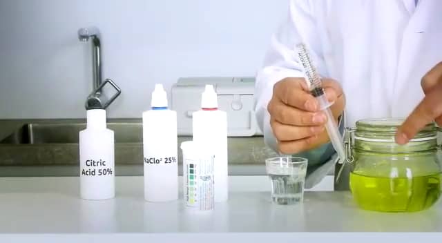 Cómo preparar CDS dióxido de cloro on Vimeo