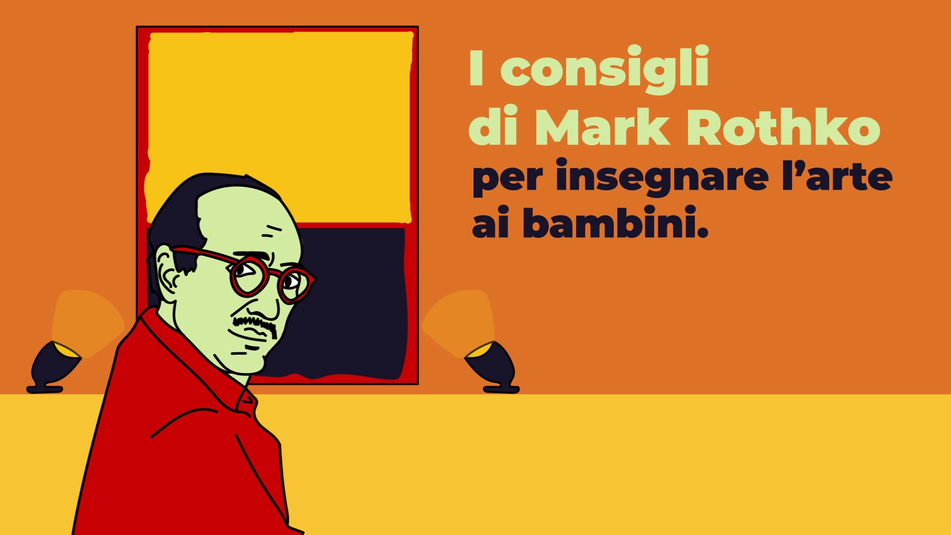 I CONSIGLI DI MARK ROTHKO per insegnare l'arte ai bambini on Vimeo
