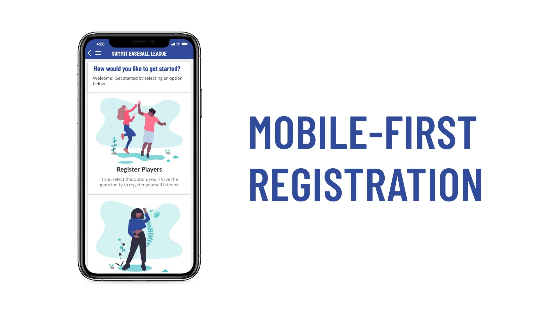 Mobile-First Registration