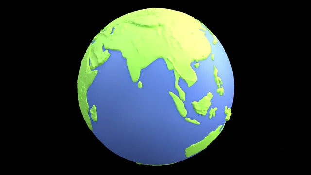 3d World Globe Animation