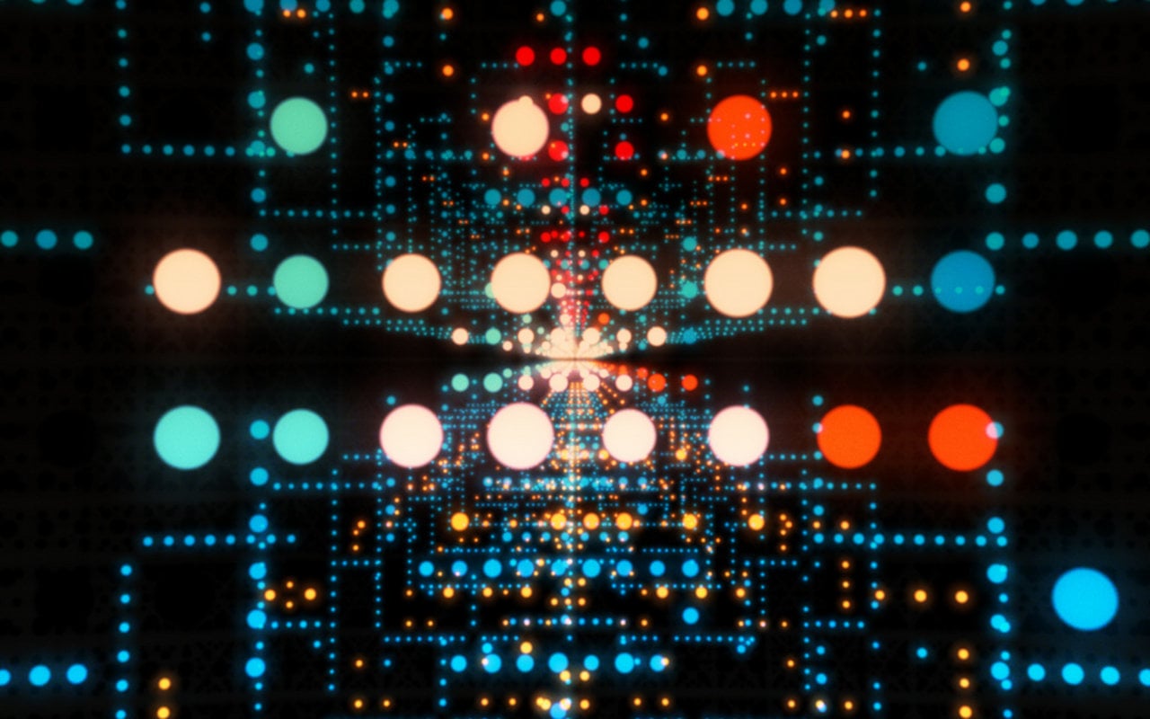 Abstract Pac Man Animation - 5 Second Project Version