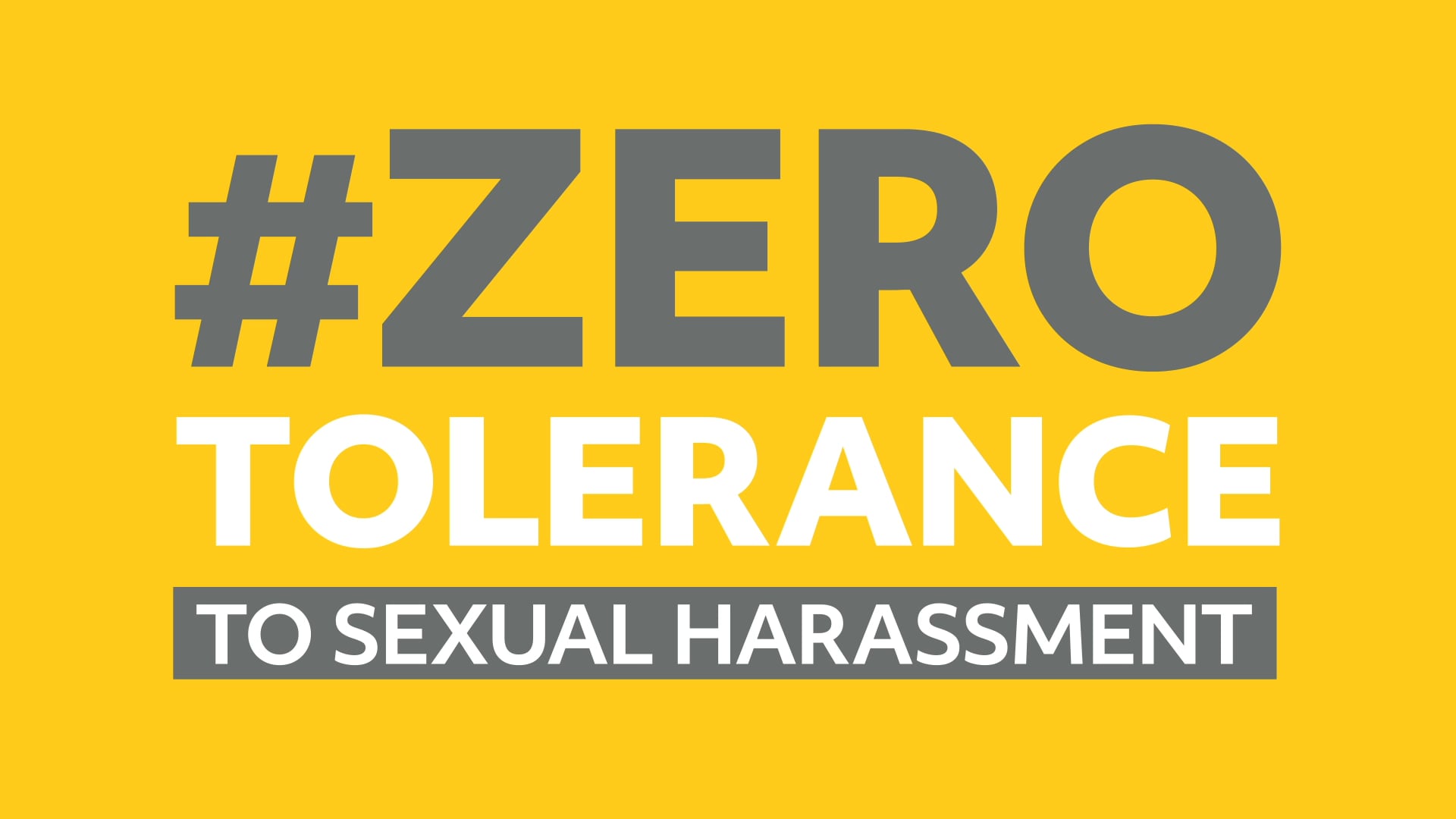 #zero tolerance on sexual harassment on Vimeo