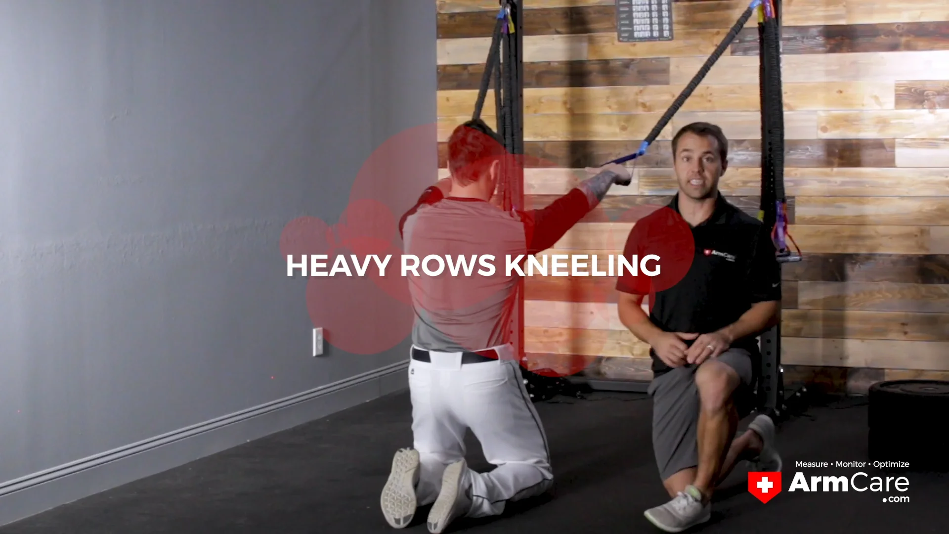 Heavy Rows Kneeling