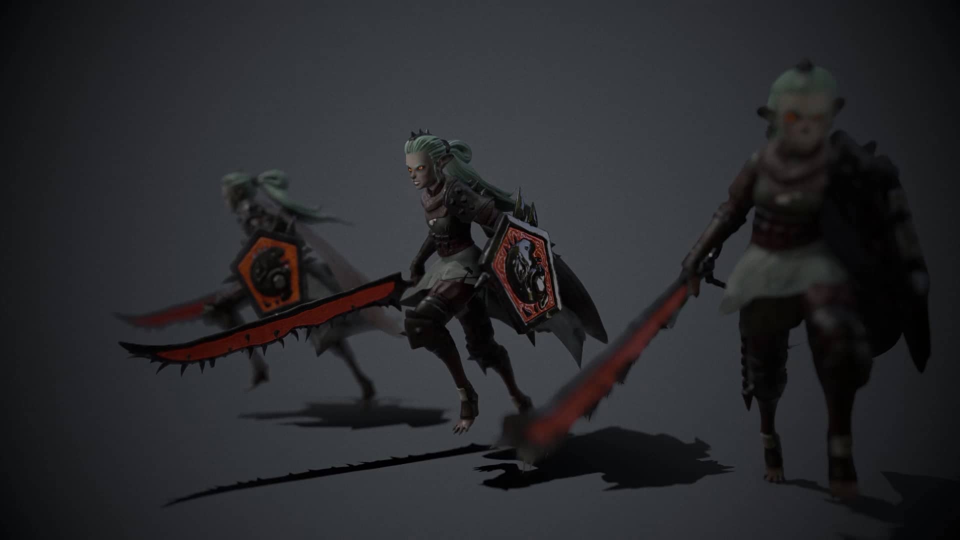Female warrior run on Vimeo